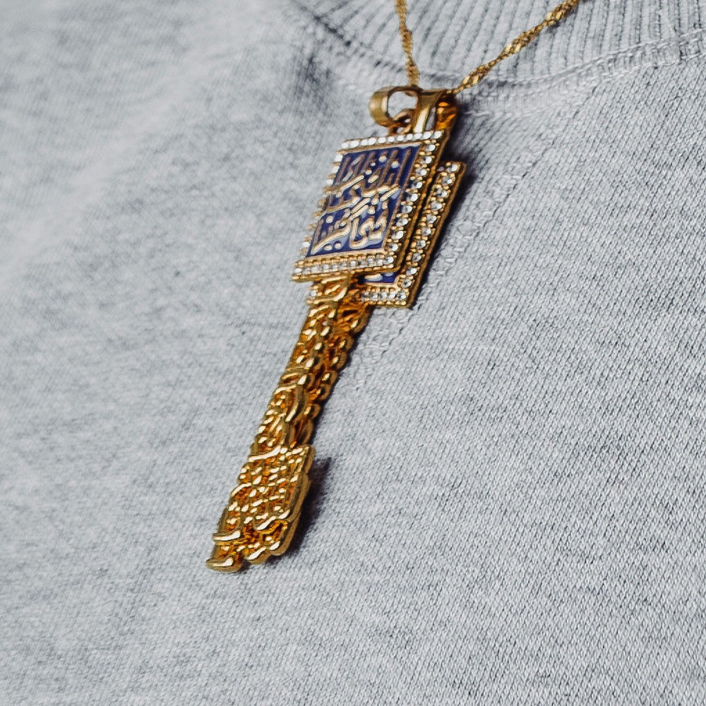 19 Keys Calligraphy Necklaces