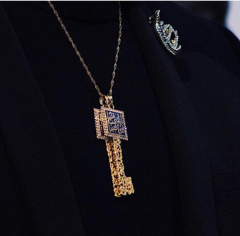 19 Keys Calligraphy Necklaces